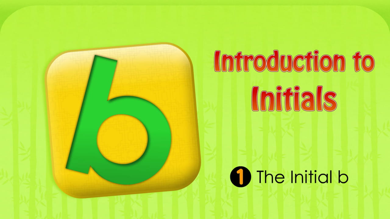 Truyện Hoạt Hình: Introduction to Initials - Chị Thỏ Ngọc