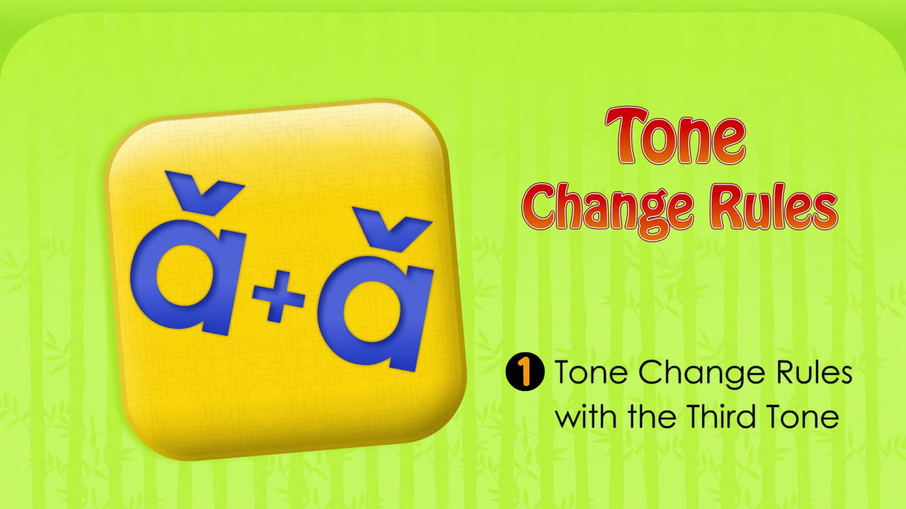 Truyện Hoạt Hình: Tone Change Rules - Chị Thỏ Ngọc